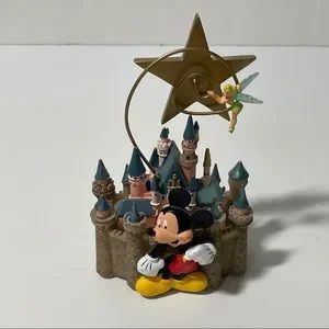 Disney | Other | Disney Castle With Mickey Mouse And Tinkerbell | Poshmark